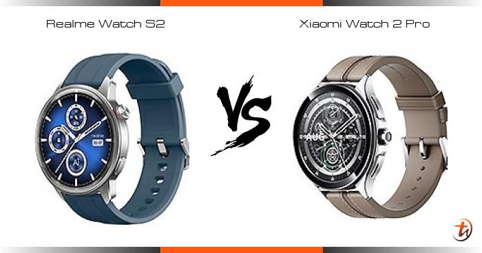 Realme Watch S2 对比 Xiaomi Watch 2 Pro - 功能区别与规格参数对比 - TechNave 中文版