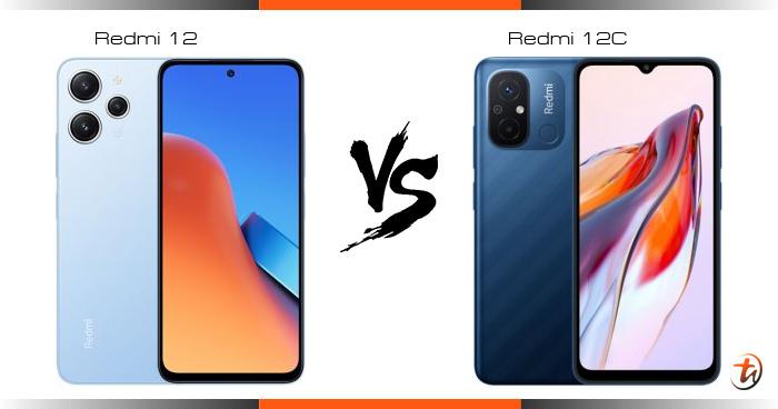 Banding Redmi 12 dan Redmi 12C - Spesifikasi dan harga di Malaysia ...