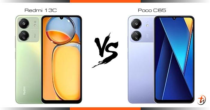 Banding Redmi 13C dan Poco C65 - Spesifikasi dan harga di Malaysia ...