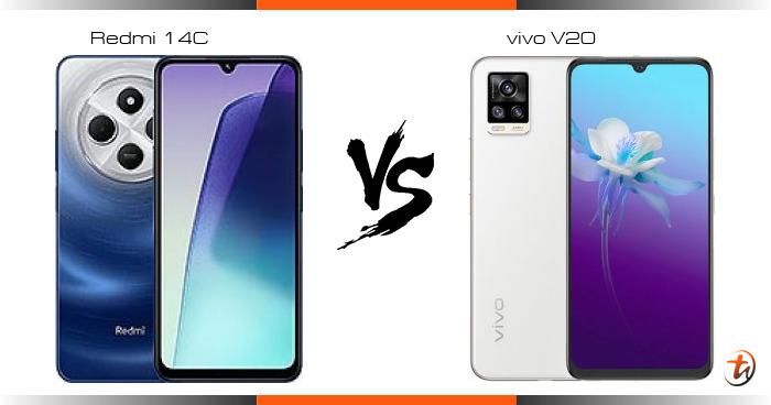 Banding Redmi 14C dan vivo V20 - Spesifikasi dan harga di Malaysia - TechNave BM