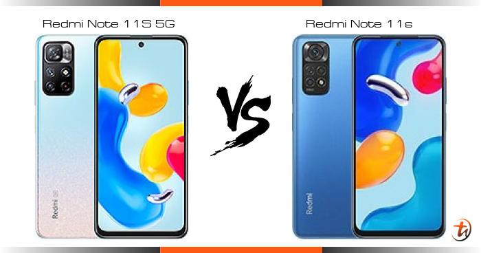 Banding Redmi Note 11S 5G dan Redmi Note 11s - Spesifikasi dan harga di ...