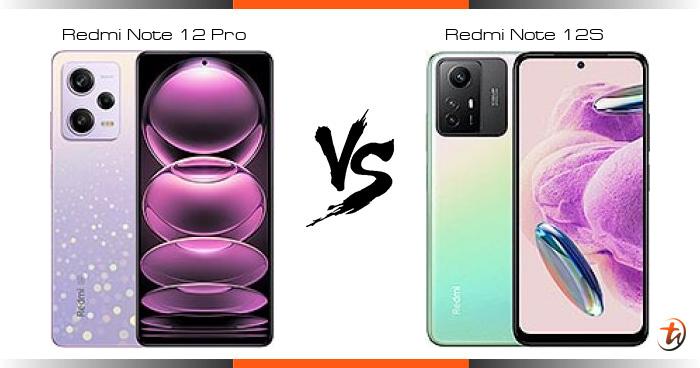 Banding Redmi Note 12 Pro dan Redmi Note 12S - Spesifikasi dan harga di ...