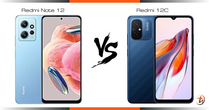 Banding Redmi Note 12 dan Redmi 12C - Spesifikasi dan harga di Malaysia ...