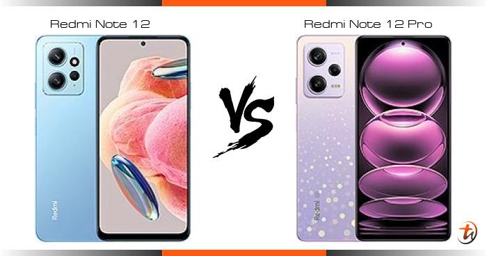 Banding Redmi Note 12 dan Redmi Note 12 Pro - Spesifikasi dan harga di ...