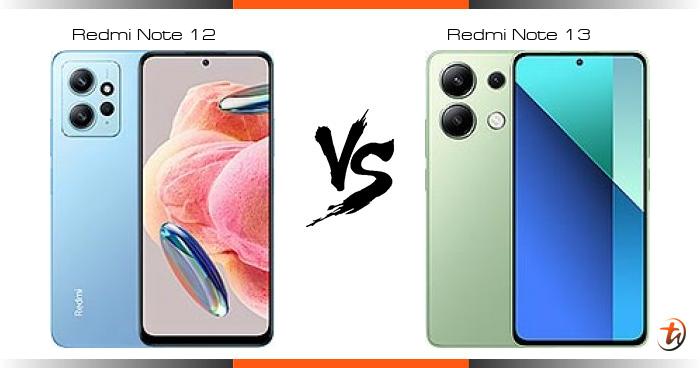 Banding Redmi Note 12 dan Redmi Note 13 - Spesifikasi dan harga di ...
