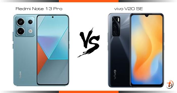 Banding Redmi Note 13 Pro dan vivo V20 SE - Spesifikasi dan harga di ...