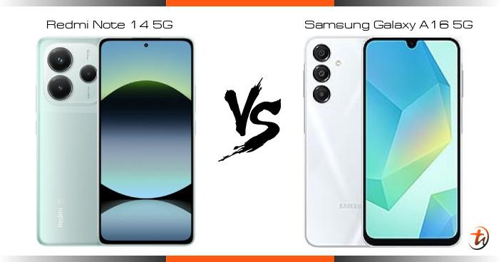 Banding Redmi Note 14 5G dan Samsung Galaxy A16 5G - Spesifikasi dan ...