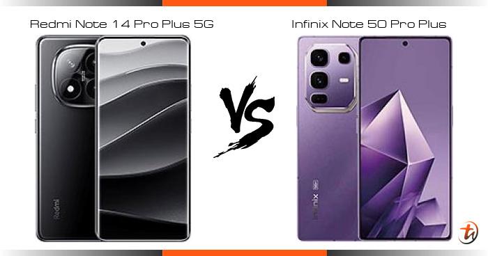 Compare Redmi Note 14 Pro Plus 5G vs Infinix Note 50 Pro Plus specs and ...