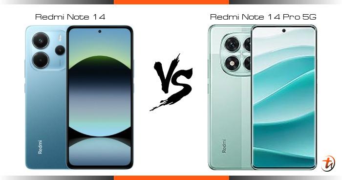 Banding Redmi Note 14 dan Redmi Note 14 Pro 5G - Spesifikasi dan harga ...