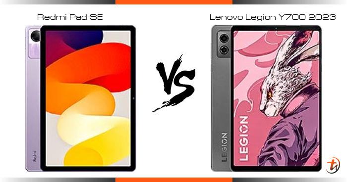 Banding Redmi Pad SE dan Lenovo Legion Y700 2023 - Spesifikasi dan ...