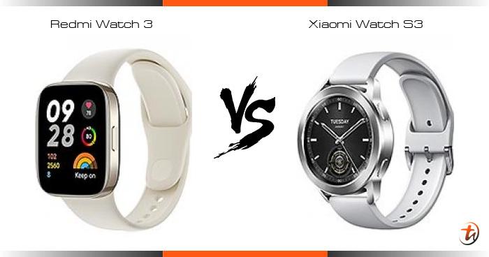 Banding Redmi Watch 3 dan Xiaomi Watch S3 - Spesifikasi dan harga di ...