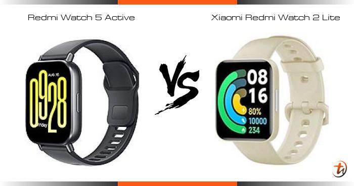 Banding Redmi Watch 5 Active dan Xiaomi Redmi Watch 2 Lite ...