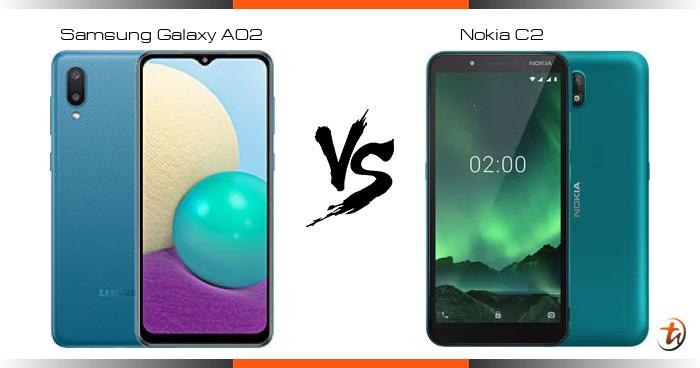 Banding Samsung Galaxy A02 dan Nokia C2 - Spesifikasi dan harga di ...