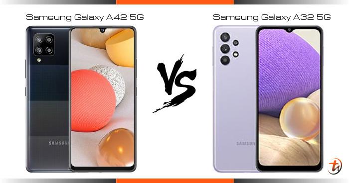 Samsung Galaxy A42 5G 对比 Samsung Galaxy A32 5G - 功能区别与规格参数对比 - TechNave 中文版