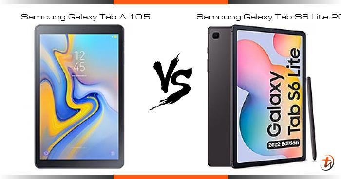 Compare Samsung Galaxy Tab A 10.5 vs Samsung Galaxy Tab S6 Lite 2022 ...