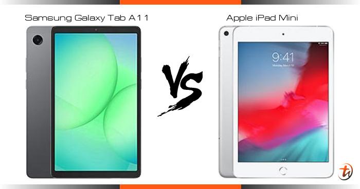 Compare Samsung Galaxy Tab A11 vs Apple iPad Mini specs and Malaysia ...