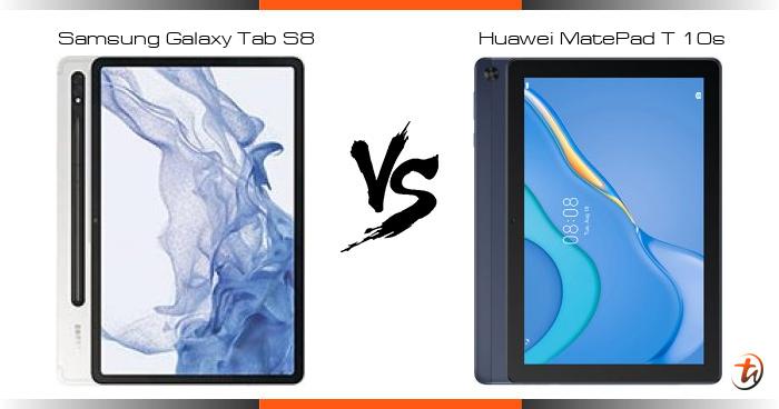 Banding Samsung Galaxy Tab S8 dan Huawei MatePad T 10s - Spesifikasi dan harga di Malaysia ...
