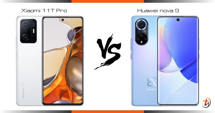 Banding Xiaomi 11T Pro dan Huawei nova 9 - Spesifikasi dan harga di ...
