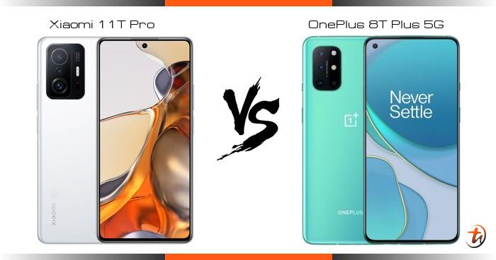 Banding Xiaomi 11T Pro dan OnePlus 8T Plus 5G - Spesifikasi dan harga ...