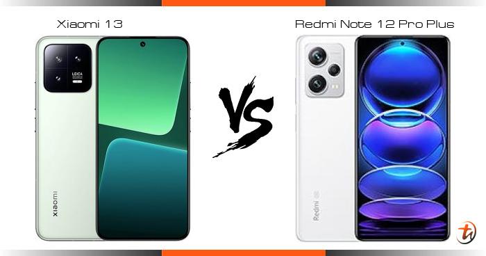 Xiaomi 13 对比 Redmi Note 12 Pro Plus - 功能区别与规格参数对比 - TechNave 中文版