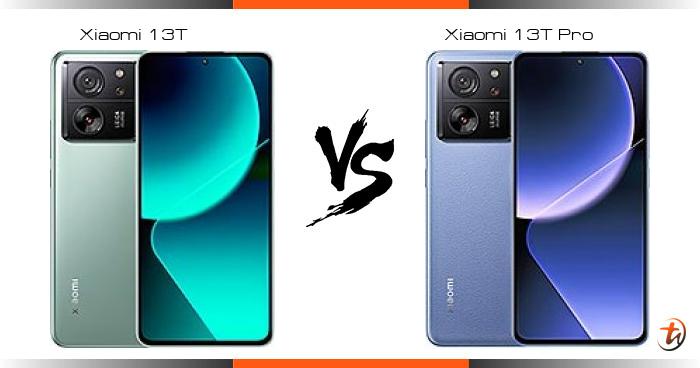 Compare Xiaomi 13T vs Xiaomi 13T Pro specs and Malaysia price | phone features