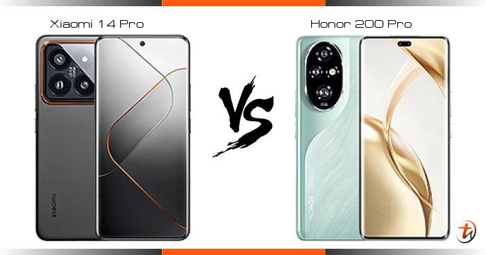 Banding Xiaomi 14 Pro dan Honor 200 Pro - Spesifikasi dan harga di ...