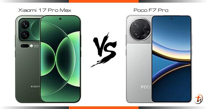Banding Xiaomi 17 Pro Max dan Poco F7 Pro - Spesifikasi dan harga di ...