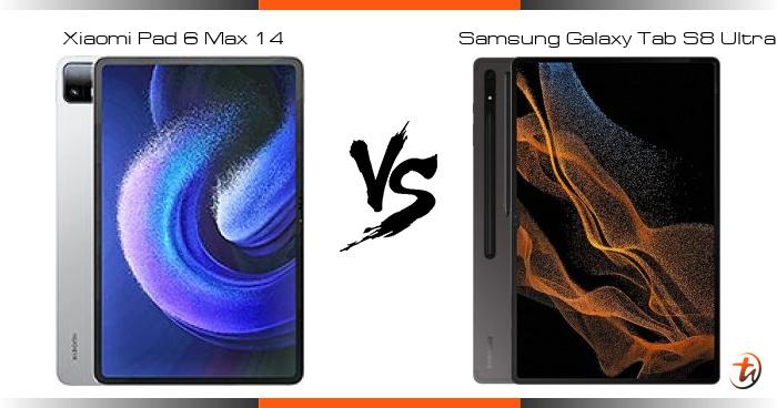 Samsung Galaxy Tab S9 Ultra vs Xiaomi Pad 6 Max