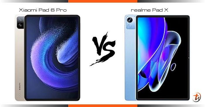 Banding Xiaomi Pad 6 Pro dan realme Pad X - Spesifikasi dan harga di ...