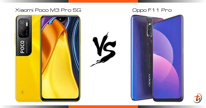 Xiaomi Poco M3 Pro 5G 对比 Oppo F11 Pro - 功能区别与规格参数对比 - TechNave 中文版