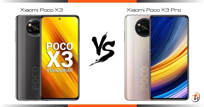 Compare Xiaomi Poco X3 vs Xiaomi Poco X3 Pro specs and Malaysia price ...