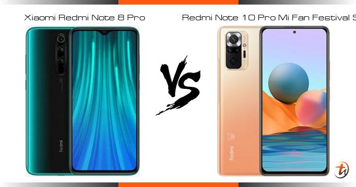 Banding Xiaomi Redmi Note 8 Pro dan Redmi Note 10 Pro Mi Fan Festival ...