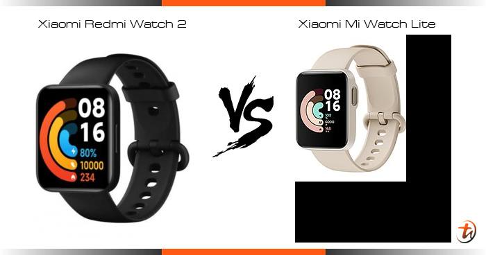 Banding Xiaomi Redmi Watch 2 dan Xiaomi Mi Watch Lite - Spesifikasi dan ...