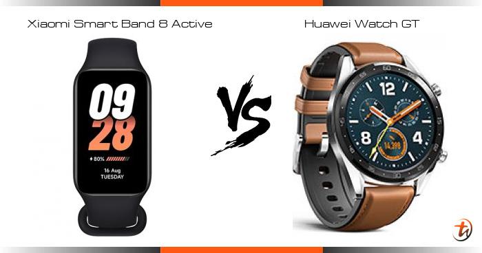 Banding Xiaomi Smart Band 8 Active dan Huawei Watch GT - Spesifikasi ...