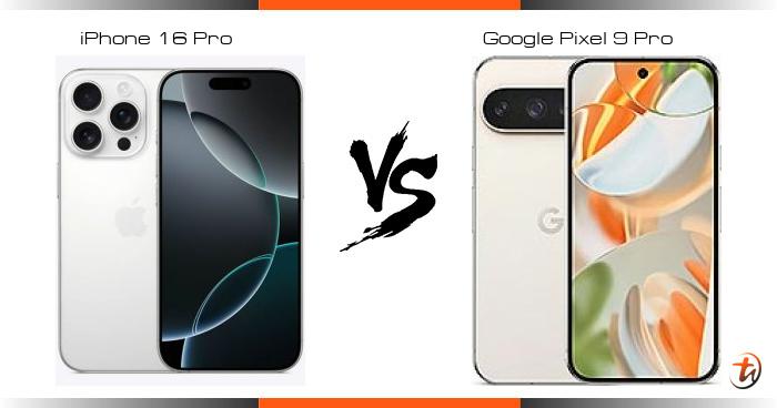 Banding iPhone 16 Pro dan Google Pixel 9 Pro - Spesifikasi dan harga di ...