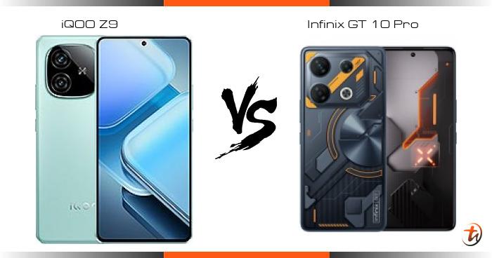 Banding iQOO Z9 dan Infinix GT 10 Pro - Spesifikasi dan harga di Malaysia - TechNave BM