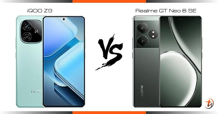 Banding iQOO Z9 dan Realme GT Neo 6 SE - Spesifikasi dan harga di ...