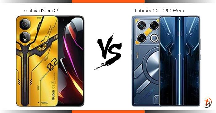 nubia Neo 2 对比 Infinix GT 20 Pro - 功能区别与规格参数对比 - TechNave 中文版