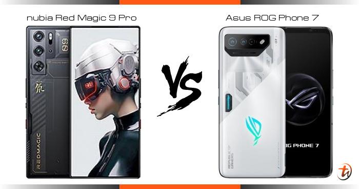 nubia Red Magic 9 Pro 对比 Asus ROG Phone 7 - 功能区别与规格参数对比 - TechNave 中文版