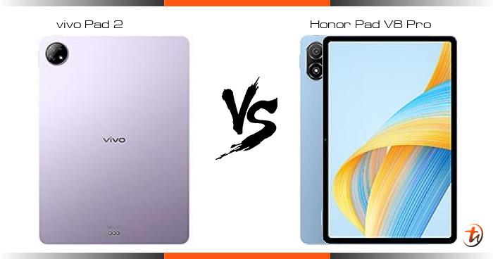Banding vivo Pad 2 dan Honor Pad V8 Pro - Spesifikasi dan harga di ...