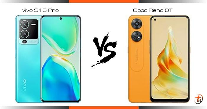vivo S15 Pro 对比 Oppo Reno 8T - 功能区别与规格参数对比 - TechNave 中文版