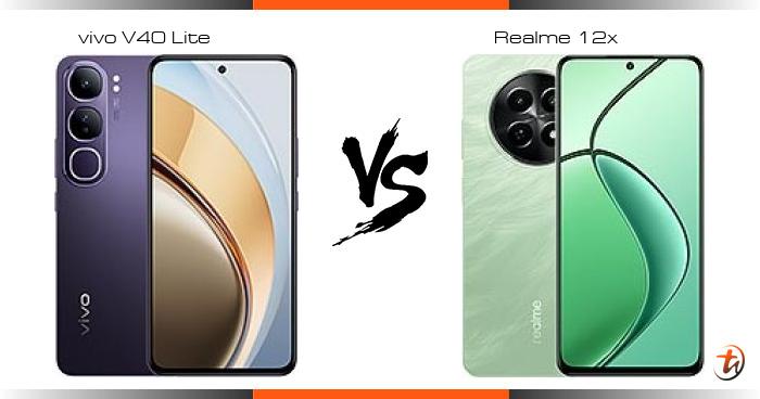 vivo V40 Lite 对比 Realme 12x - 功能区别与规格参数对比 - TechNave 中文版