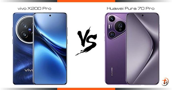 Banding vivo X200 Pro dan Huawei Pura 70 Pro - Spesifikasi dan harga di ...