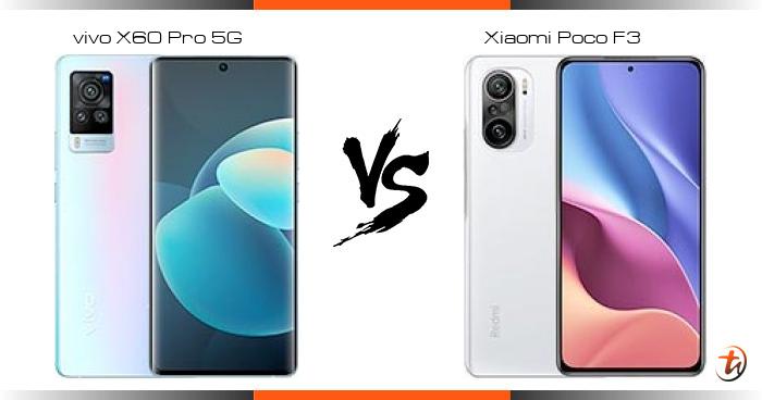 vivo X60 Pro 5G 对比 Xiaomi Poco F3 - 功能区别与规格参数对比 - TechNave 中文版