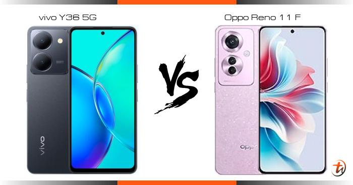 vivo Y36 5G 对比 Oppo Reno 11 F - 功能区别与规格参数对比 - TechNave 中文版