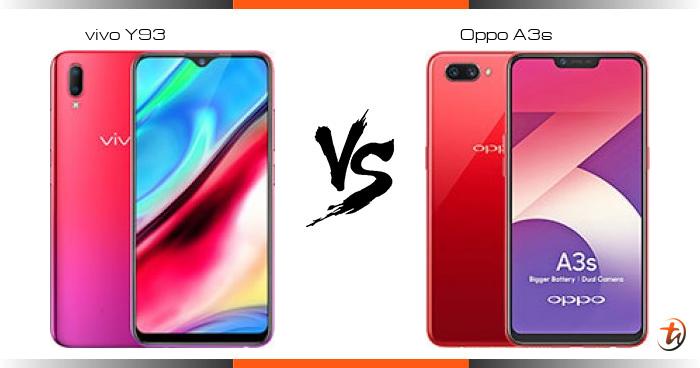 Banding vivo Y93 dan Oppo A3s - Spesifikasi dan harga di Malaysia ...